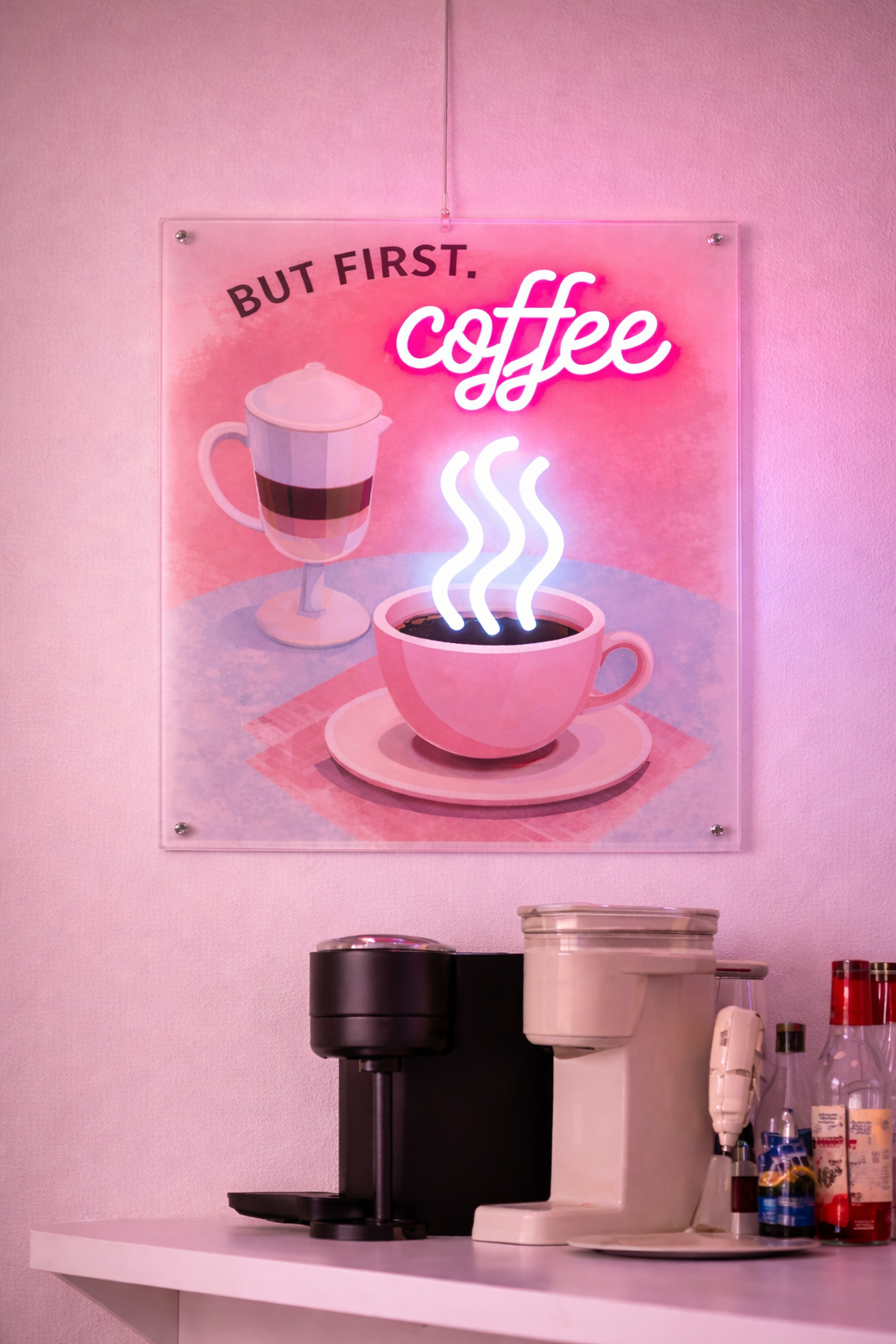 But First Coffee – USA Neon Sign