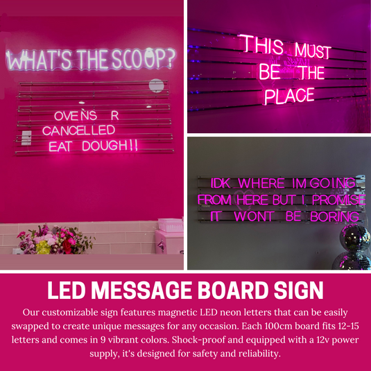 Message Boards – USA Neon Sign